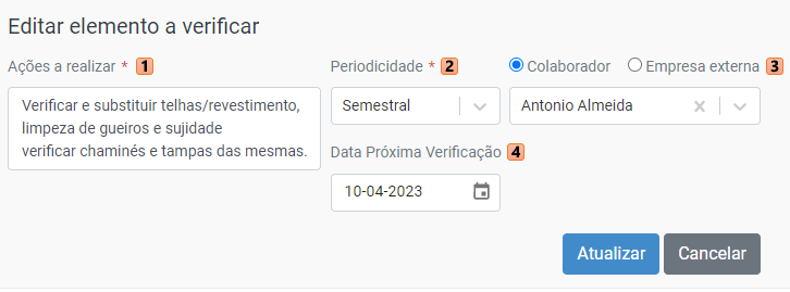 Plano de verificações Suporte a Clientes